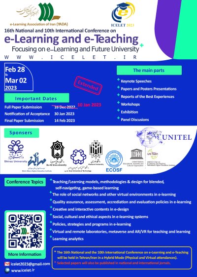 The 10th International and the 16th National Conference on E-Learning ...